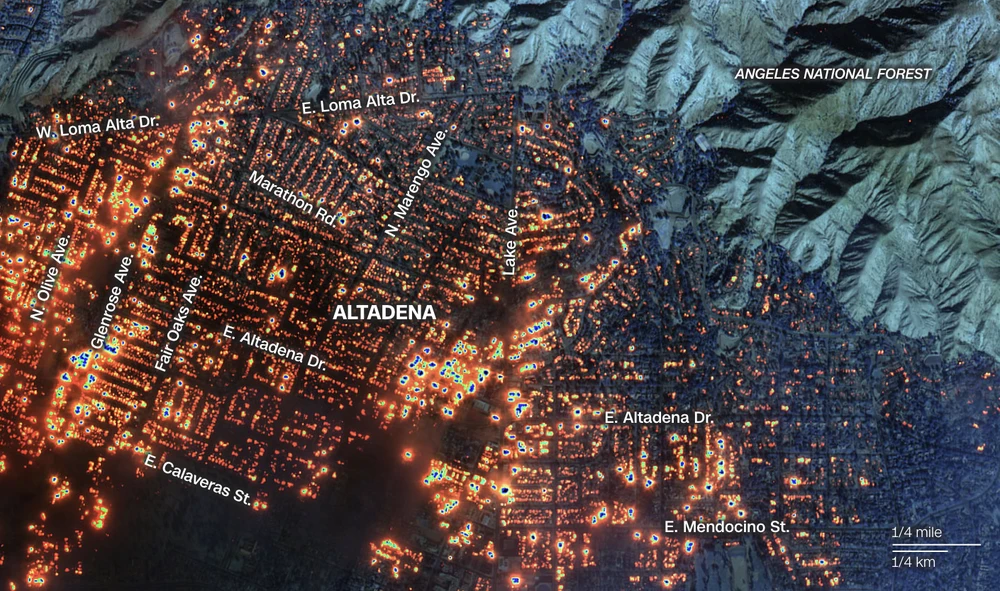 Forest fire disaster in America: “Fire storm” sweeps like hell - Amazing