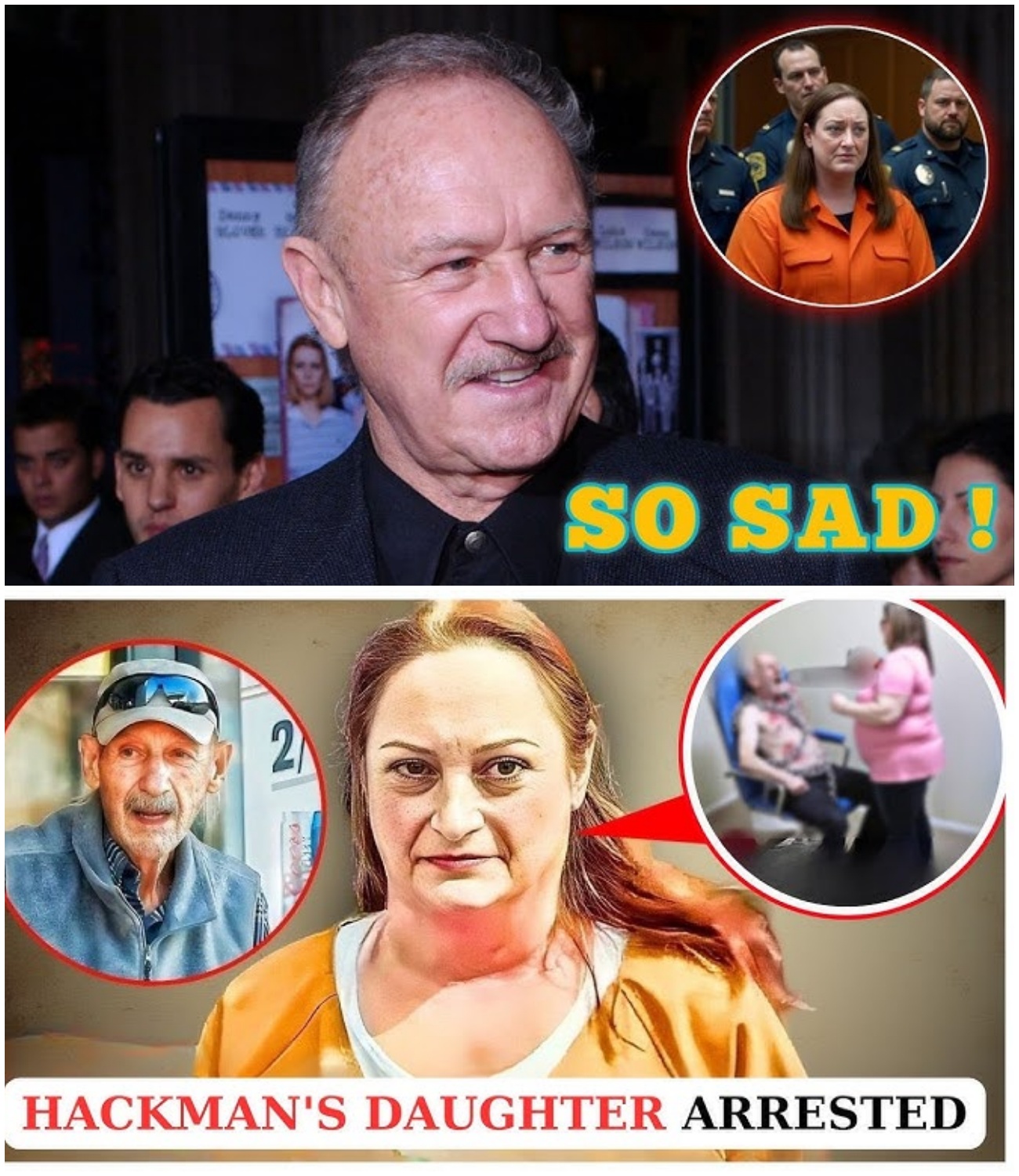 Gene Hackman’s Daughter Sentenced, Goodbye Forever - Amazing