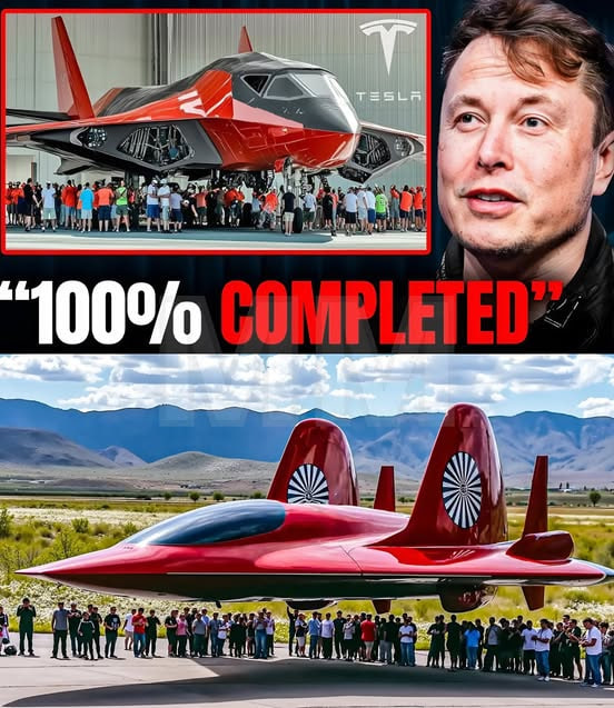 Elon Musk presenta un innovador avión Tesla de 13 mil millones de ...