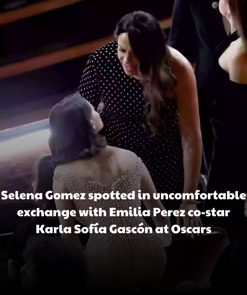 Selena Gomez spotted in uncomfortable exchange with Emilia Perez co-star Karla Sofía Gascón at ...