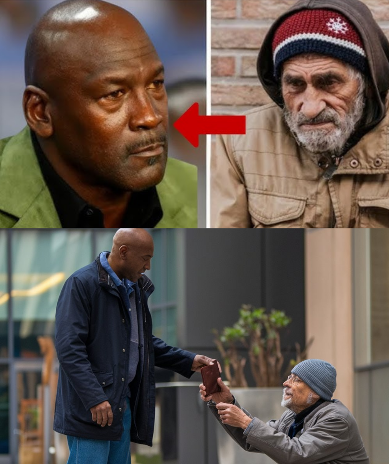 Homeless Man Returns Michael Jordan’s Lost Wallet, Next Day MJ Changes ...