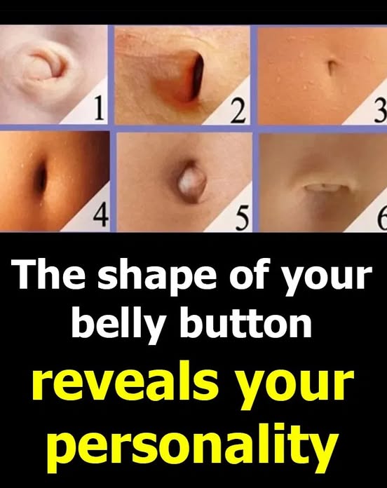 The shape of your belly button reveals your personality - Amazing