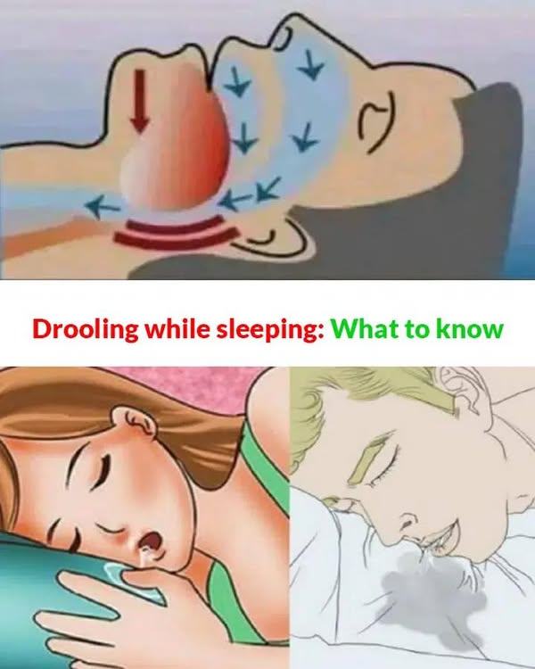 If you drool while you sleep, this is what your health might be warning ...